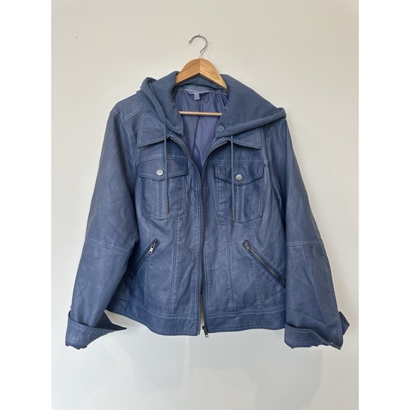Indigo Thread Co | Jackets & Coats | Indigo Thread Co Womens X Blue ...